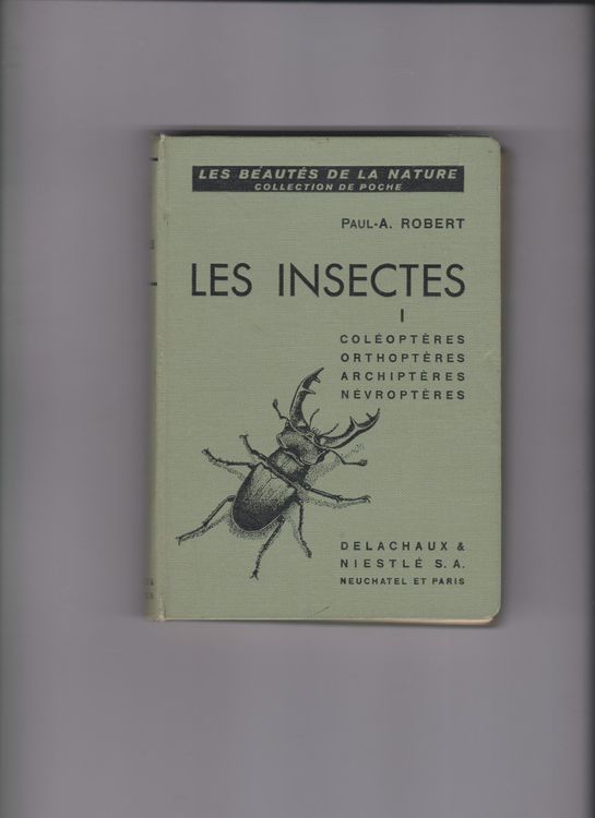 livre Delachaux & Niestlé - les insectes vol. 1 (D'occasion) à Bex pour ...