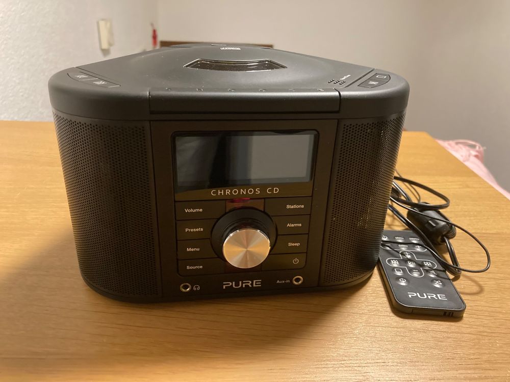 Pure Chronos CD Radiowecker mit Fernbedienung (Gebraucht) in Neftenbach ...
