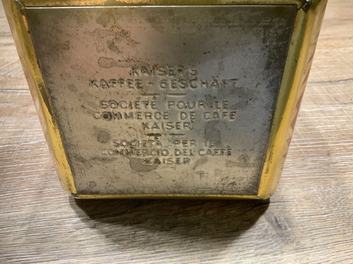 Vintage Kaiser's Kaffee Dose, dekorativ, Sammlerstück! (55) (Gebraucht ...