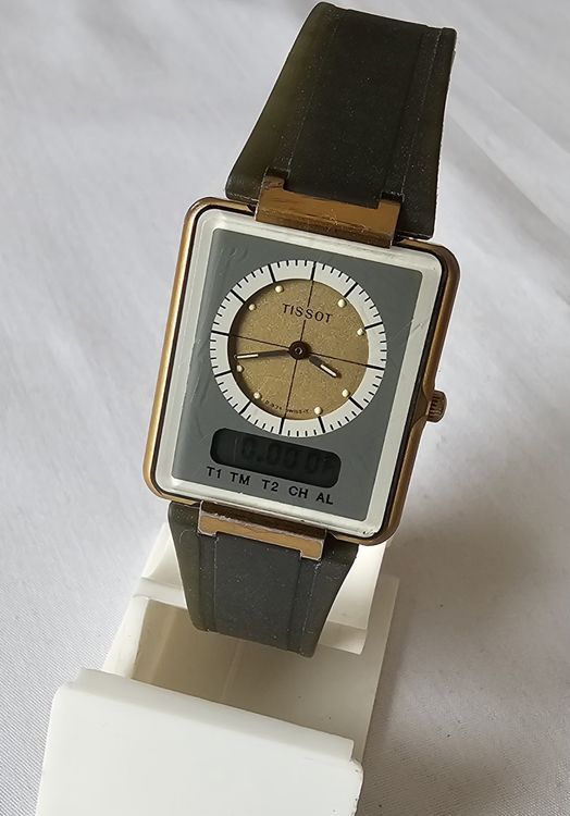 TISSOT TWOTIMER Swiss Made Elegante Armbanduhr Unisex | Kaufen auf Ricardo