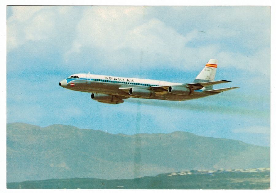 Spantax Convair CV 990 A "Coronado" um 1970 (Gebraucht) in Frauenfeld für CHF 3.2 – mit ...
