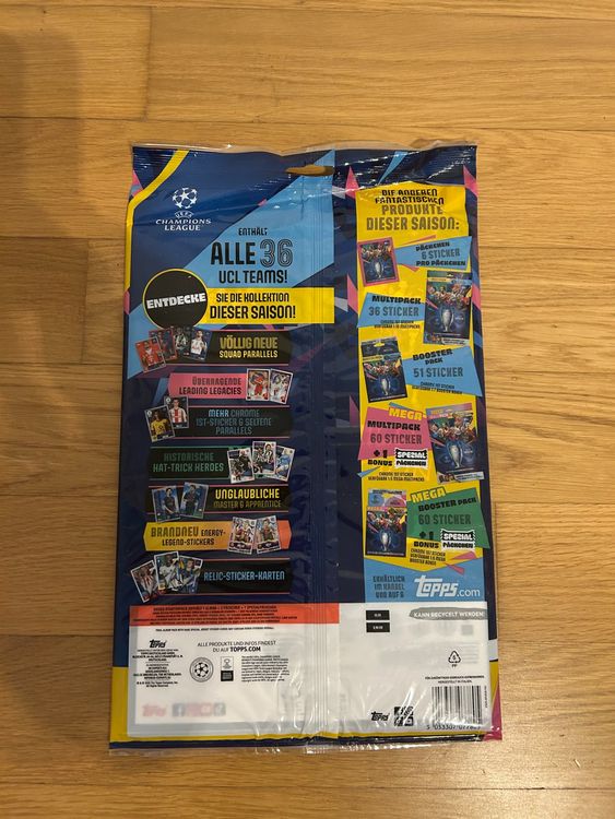 Topps Champions League Sticker 2025/26 | Starterpack (Gebraucht) in Zug ...