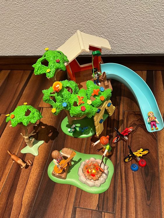Playmobil 71001 Family Fun Abenteuer-Baumhaus: komplett (Gebraucht) in Brunnen für CHF 39 – mit ...