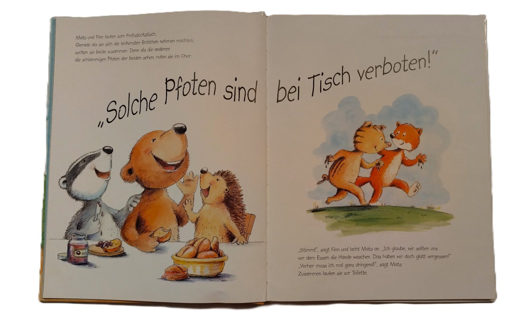 Händewaschen - ich mach mit! / Bilderbuch von Julia Volmert (Gebraucht ...