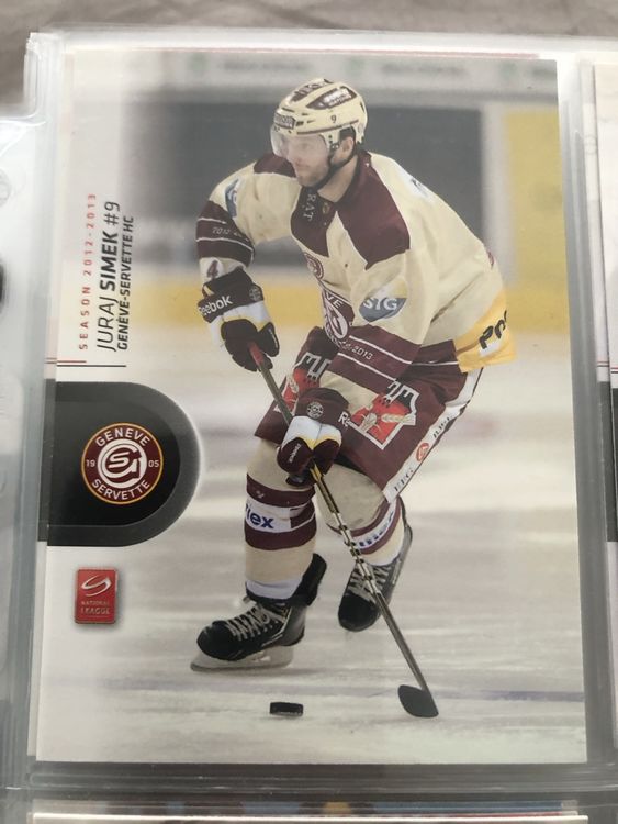 Jurei Simek Genf Servette Kloten Hockey Card (Gebraucht) in für CHF 1 ...