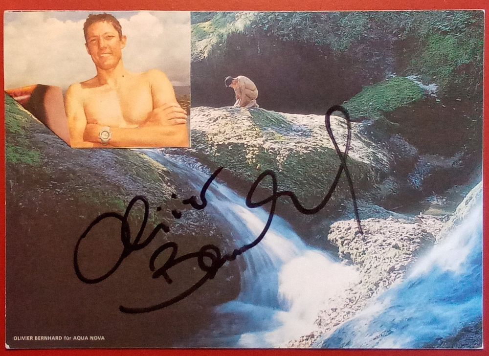 Olivier Bernhard Autogramm signiert Foto 15x21cm Triathlon (Gebraucht ...