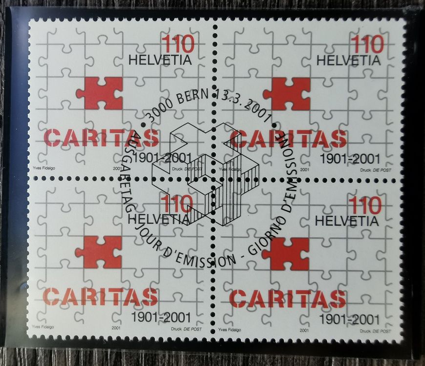 TR103 Bloc Timbre Suisse 2001 (Gebraucht) in Cousset für CHF 0.65 – mit Lieferung auf Ricardo kaufen