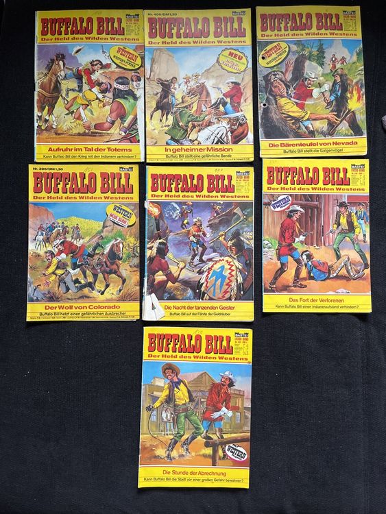 Buffalo Bill Comics 7 Stück (Gebraucht) in Allenwinden für CHF 15 – mit ...