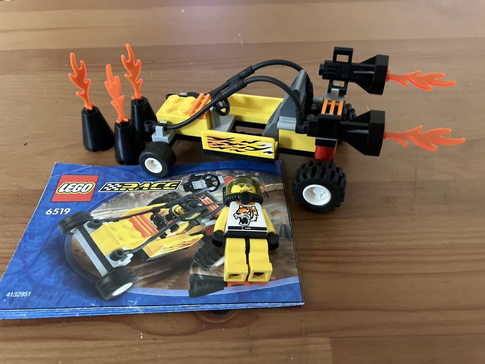 Lego 6519 Turbo Tiger komplett mit Anleitung und Figur (Gebraucht) in ...
