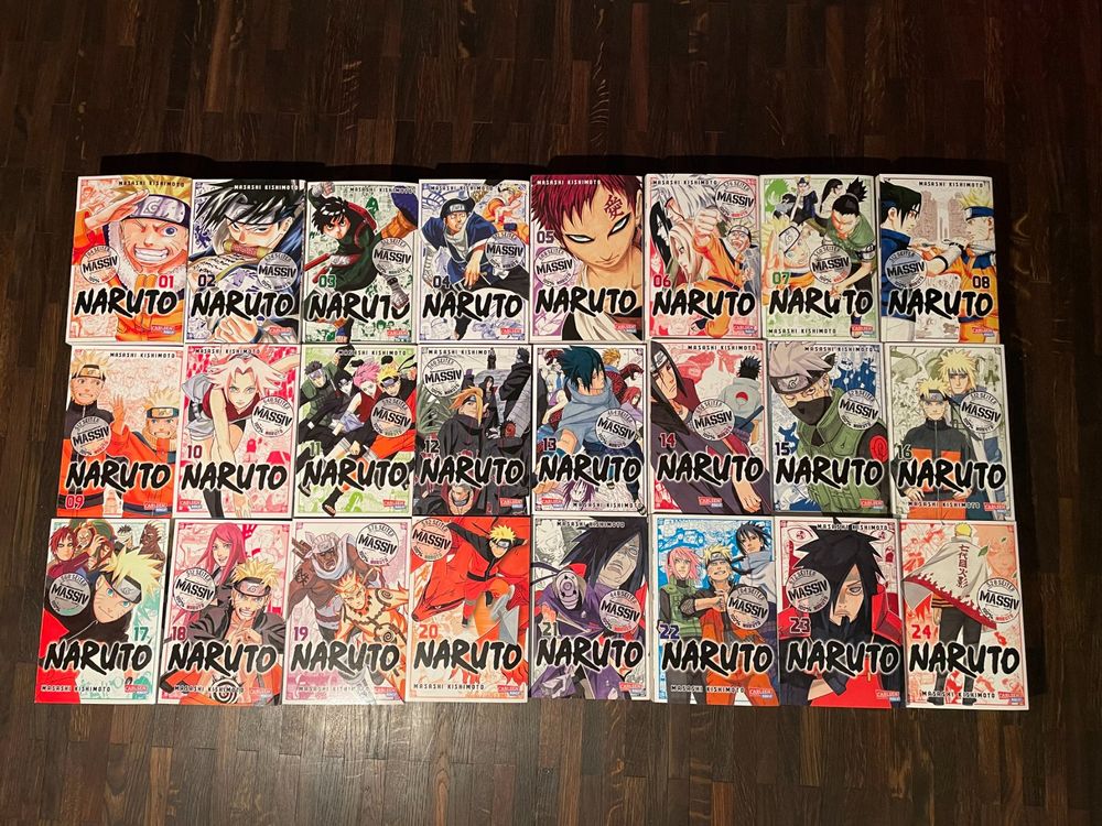 Naruto Massiv Band 1-24 Volle Kollektion | Kaufen auf Ricardo