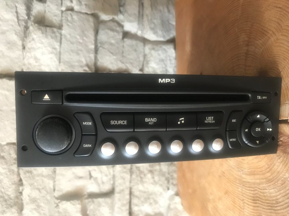 Autoradio passend zu Peugeot/Citroen 96 633 422 XT00 (Gebraucht) in ...