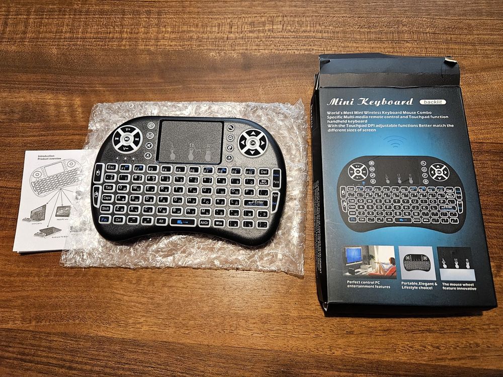 Mini Keyboard Bluetooth Multimedia Remote Control Touchpad (Gebraucht ...