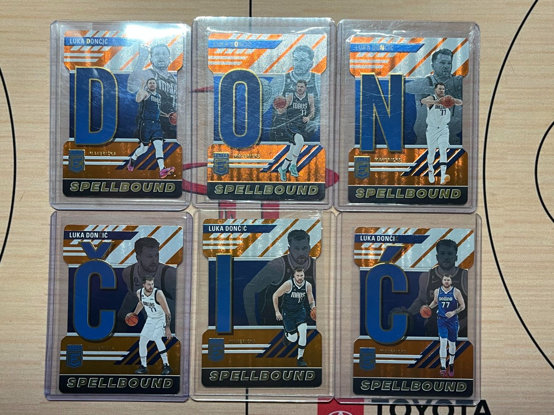 2023 Panini Donruss Elite Spellbound Orange Die-Cut - Doncic (Neu ...