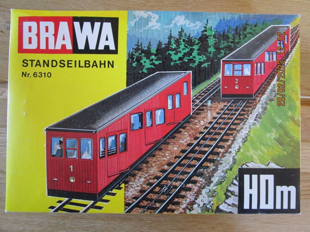 Funiculaire Brawa / Standseilbahn H0m von Brawa Art.6310 (Neu und ...