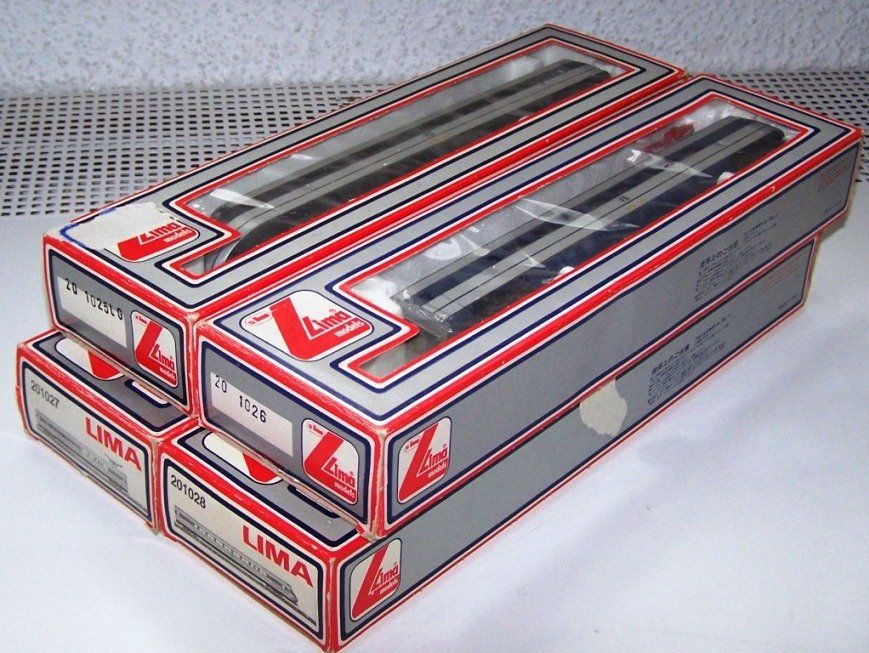 Lima H0 ETR 401 Triebzug Pendolino der FS, 4-teilig in OVP (Gebraucht ...