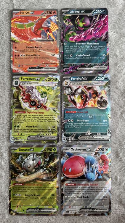 Seltene Pokémon Karten Sammlung ex & Tera (Gebraucht) in Dietlikon für ...