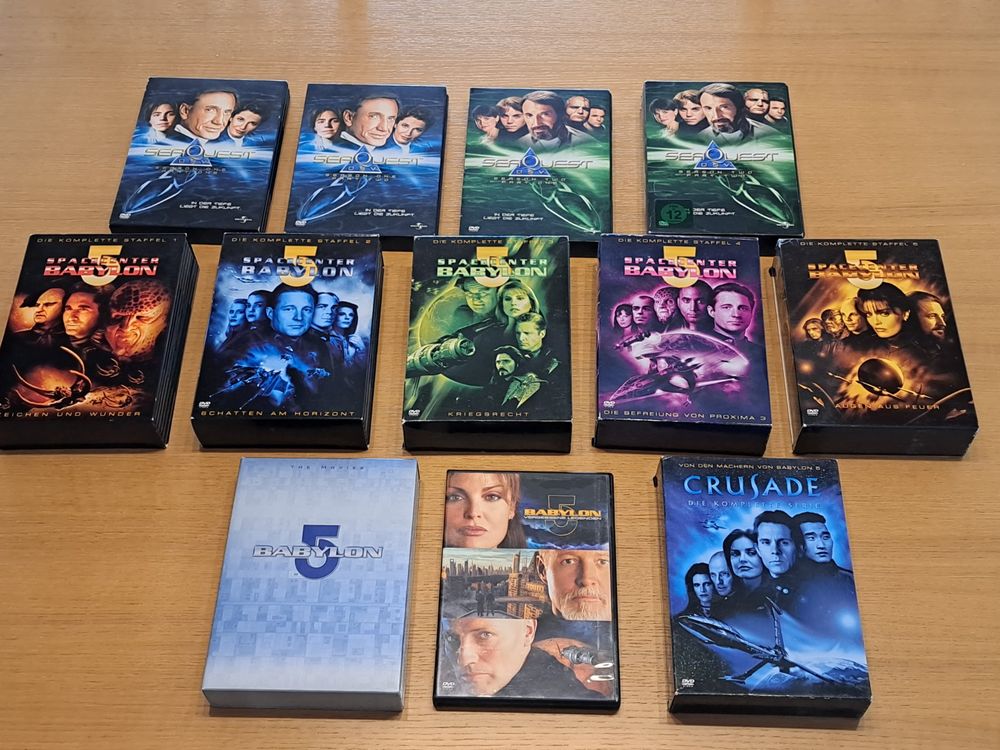DVD Set, Sammlung mit Science Fiction-Serien/ Filmen | Kaufen auf Ricardo