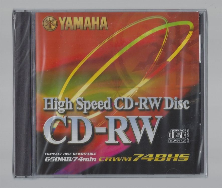 YAMAHA CD-RW 650MB/74Min CRWM 74BHS. OVP | Kaufen auf Ricardo
