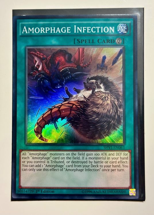 Yu-Gi-Oh! / Amorphage Infection / Super Rare / SHVI-EN063 | Kaufen auf ...