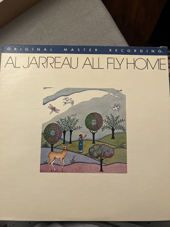 Al Jarreau All Fly Home LP Original Master Recording Vinyl (Gebraucht ...