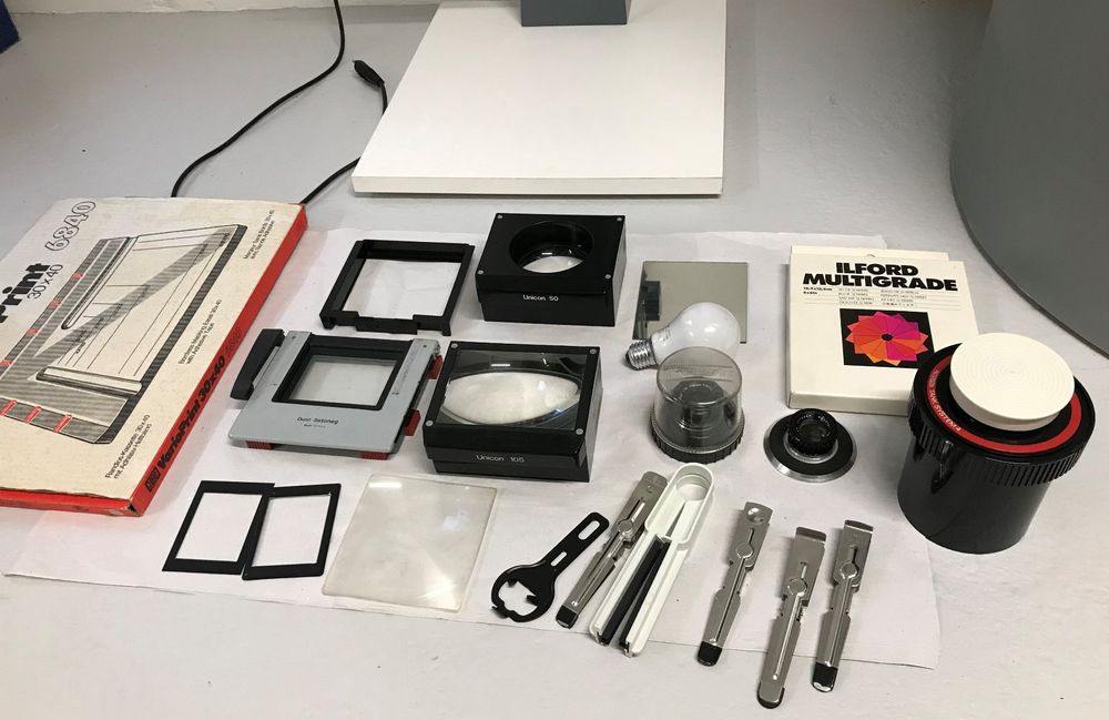 gepflegter DURST M700 Vergrösserer mit viel Zubehör Fotolabo (Gebraucht ...