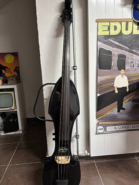 Contrabbasso elettrico, double bass, string, piezo (Usato) a Vacallo ...