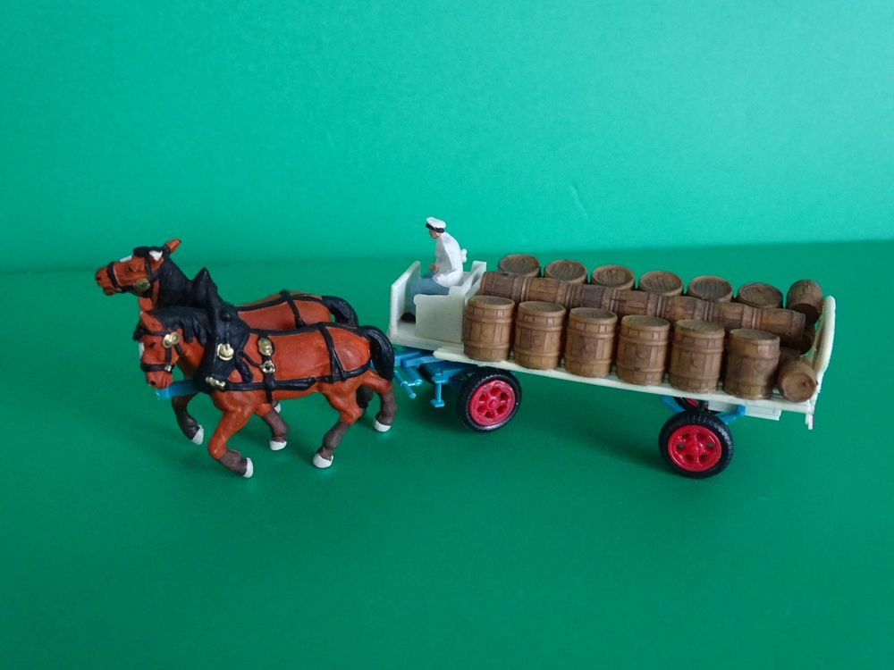 Feldschlösschen Brauereiwagen von Preiser 1/87 (Gebraucht) in Bretzwil ...