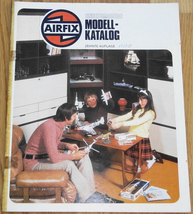 1973 AIRFIX MODELL KATALOG 10. Auflage deutsch (Gebraucht) in Frümsen ...