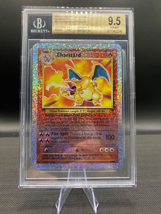 Charizard Legendary Collection Box Topper BGS 9.5 POP10 | Kaufen auf ...
