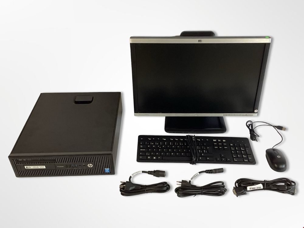 HP PRODESK PC mit Monitor inkl. Zubehör (Gebraucht) in Zürich für CHF 7 ...
