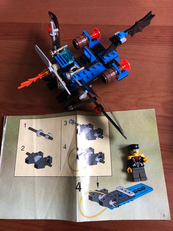 Lego 6495 Time Tunnelator mit Minifigur und Anleitung (Gebraucht) in ...