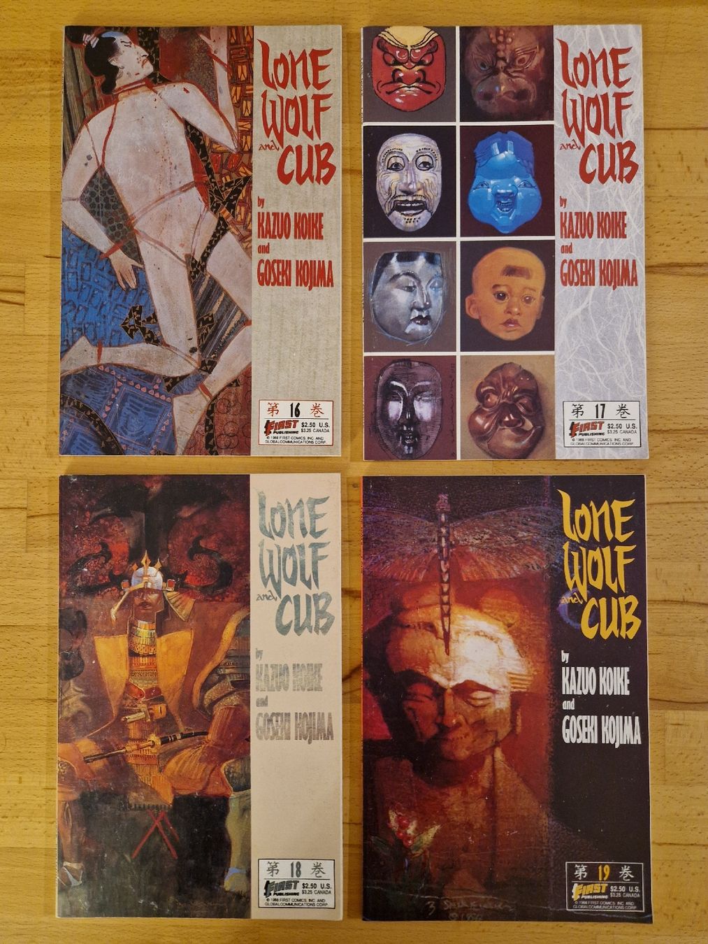 Lone Wolf & Cub #16-24 (First Printing) (Gebraucht) in Biel/Bienne für ...