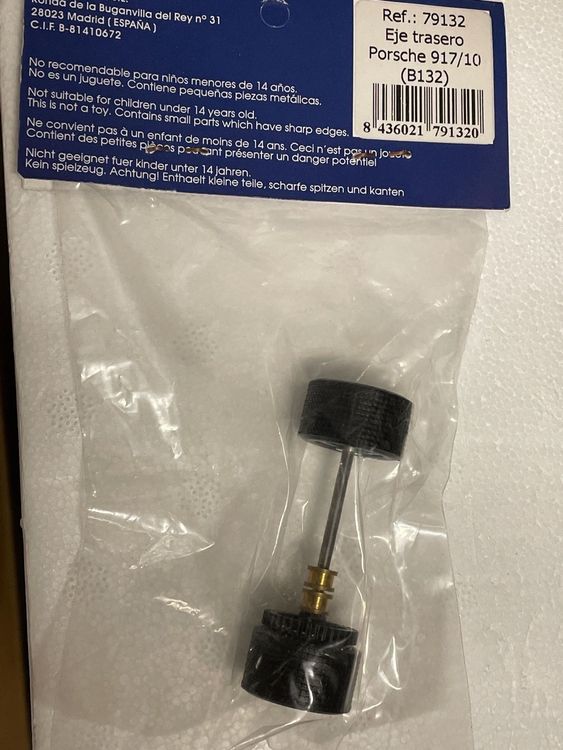 Porsche 917/10 FLY 79132 Kpl.Hinterachse (Neu und originalverpackt) in ...