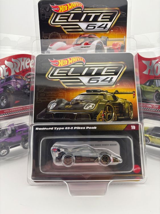 Hot Wheels Radford Type 62-2 Pikes Peak Elite 64 (Neu und ...