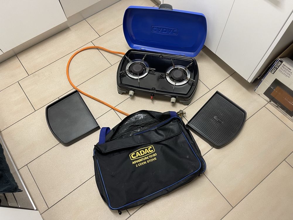 Cadac 2-Cook Stove 2-Flammen Gaskocher Campingküche (Gebraucht) in Elsau für CHF 15 – mit ...