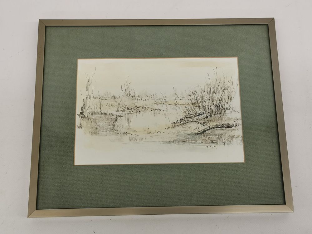 Aquarelle Gemälde signiert (Gebraucht) in Toffen für CHF 2 – mit Lieferung auf Ricardo kaufen