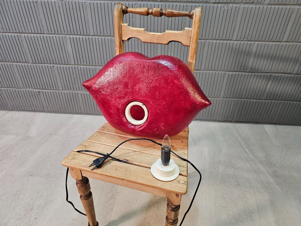 Kussmund Leuchte Kiss Lips Lippen Lamp, Dekolampe Kusslampe (Gebraucht ...