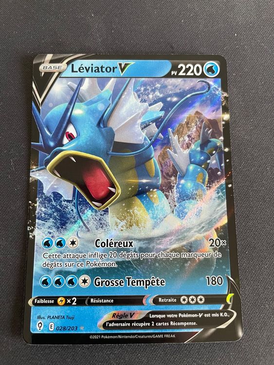 Carte Pokémon - Léviator V - 028/203 Set Évolution Céleste | Kaufen auf ...