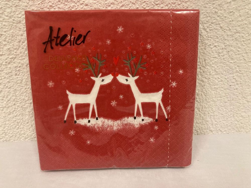 Servietten 20er Packung, 33x33 cm, 3-lagig, NO 32 (Neu und originalverpackt) in Neuenhof für CHF ...