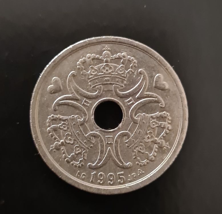 2 Kronen Kroner 1995 Dänemark Denmark Münze Geld Währung (Gebraucht) in ...