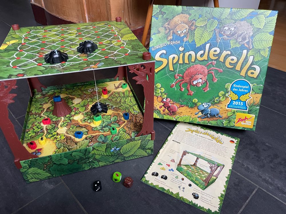Spinderella Brettspiel, Spiel des Jahres 2015 @ZH Oerlikon (Gebraucht ...