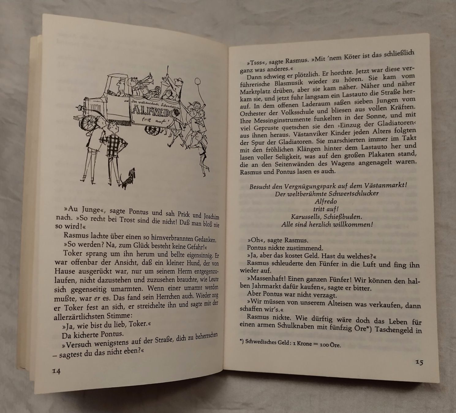 Astrid Lindgren Rasmus Pontus + der Schwertschlucker Piatti (Gebraucht ...