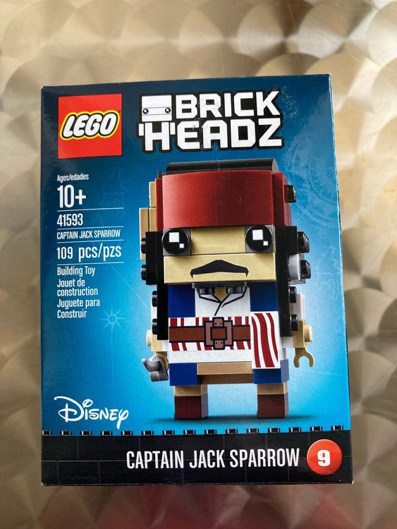 LEGO Brickheadz 41593 Captain Jack Sparrow Disney (Neu (gemäss ...