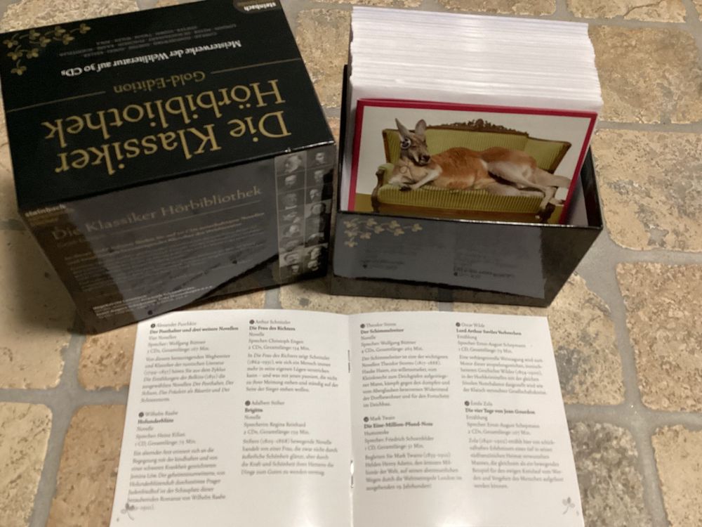 Die Klassiker Hörbibliothek Gold-Edition, 30 CD's (Gebraucht) in ...