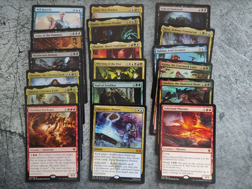 Magic the Gathering 18 mythic / mystische Karten | EN | (Gebraucht) in ...