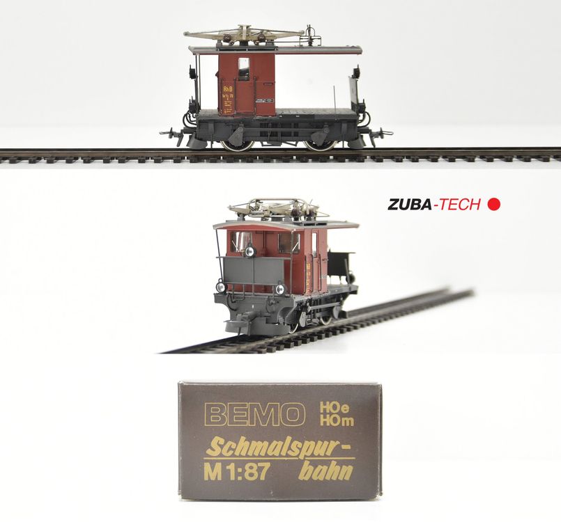 Bemo 1270 Schienentraktor Te 2/2 I RhB H0m GS mit OVP (Gebraucht) in St ...