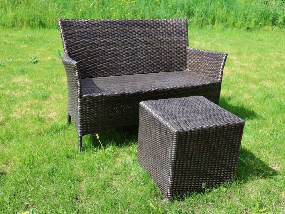 Hunn Sitzbank und Hocker / Beistelltisch (Gebraucht) in Lommiswil für ...