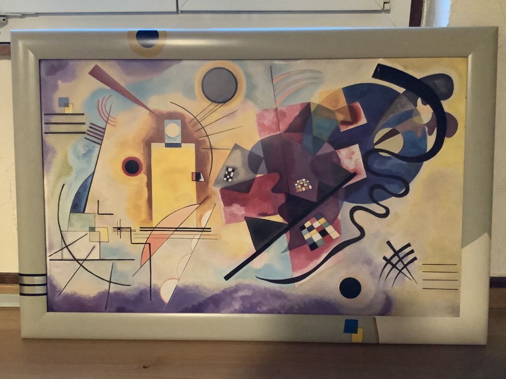 Kandinsky poster gerahmt - Limited Edition 97/300 (Gebraucht) in Kriens ...