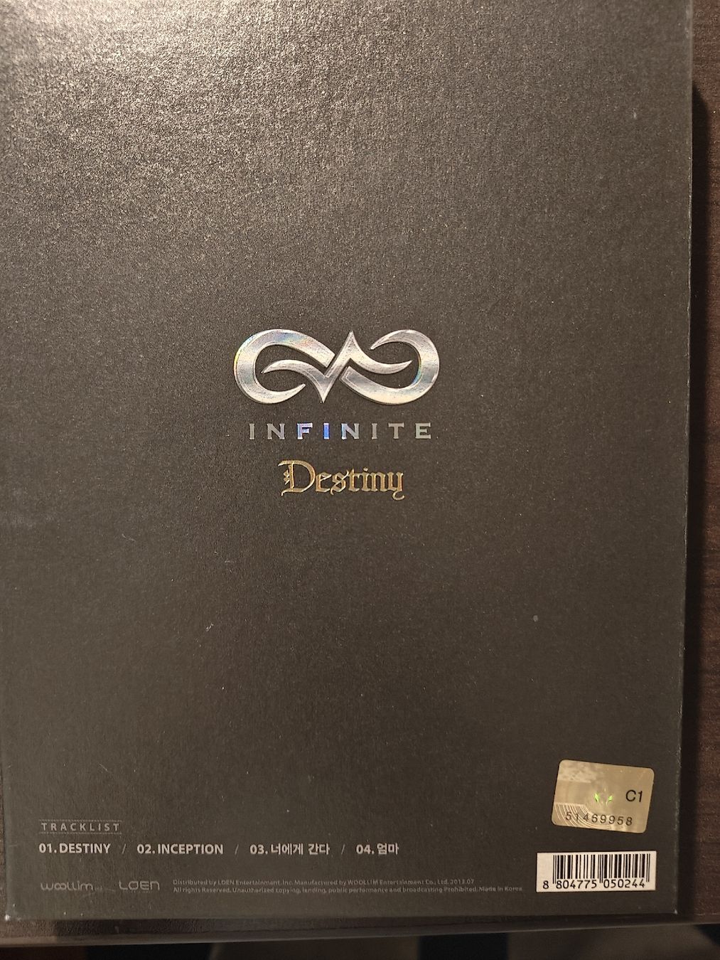 INFINITE Destiny album single+carte photo, K-Pop rare. (Neuf (Voir ...