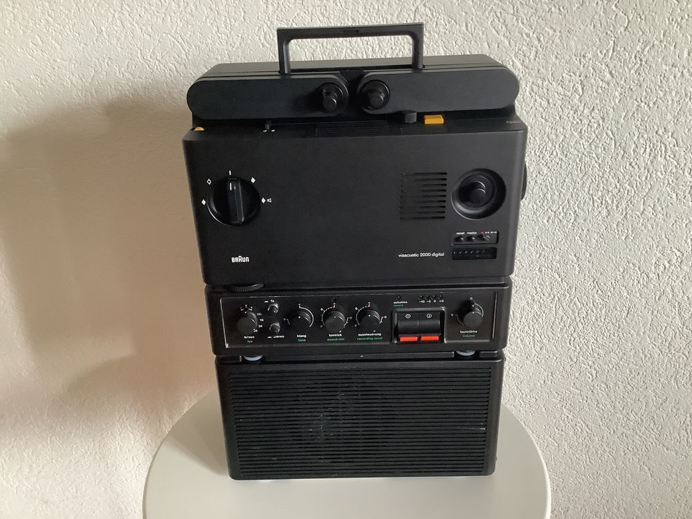 Braun Visacustic 2000 Super 8 Stereo Filmprojektor (Gebraucht) in Pfäffikon ZH für CHF 697 – nur ...